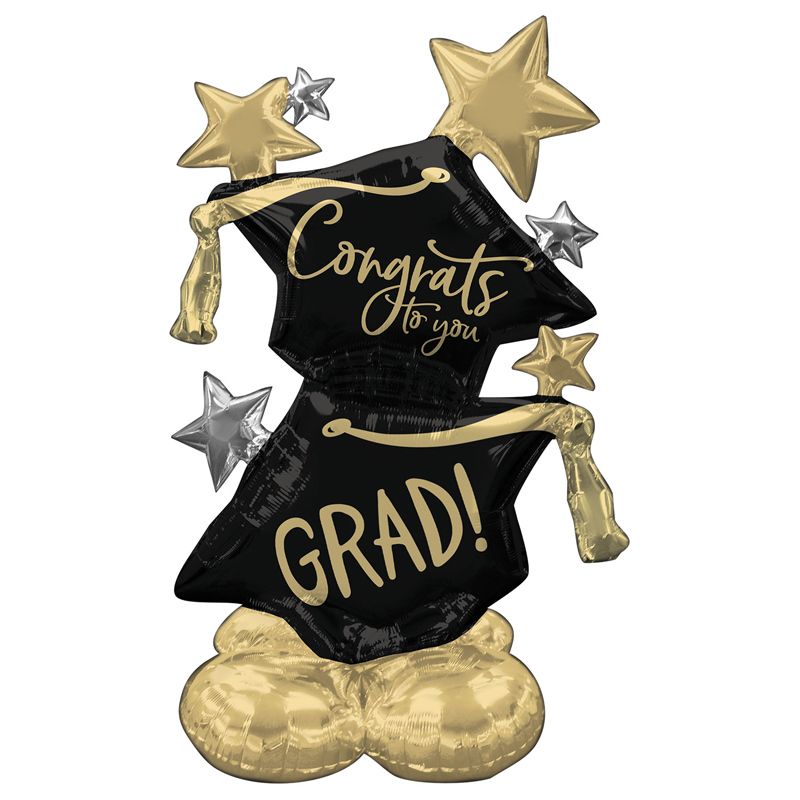 Congrats Grad Standing Balloon – Party's Here!